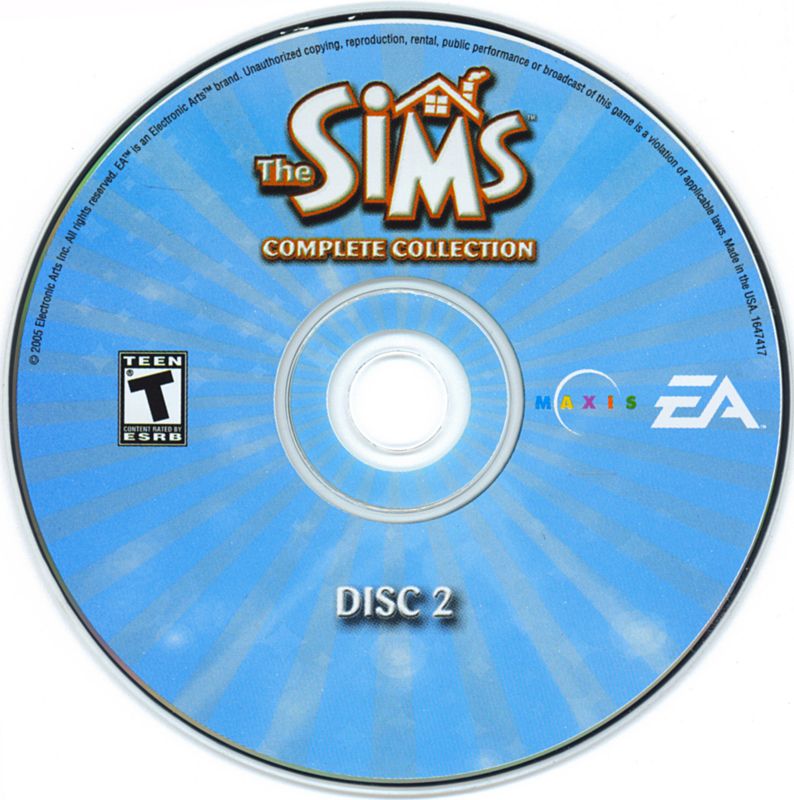 The Sims: Complete Collection cover or packaging material - MobyGames
