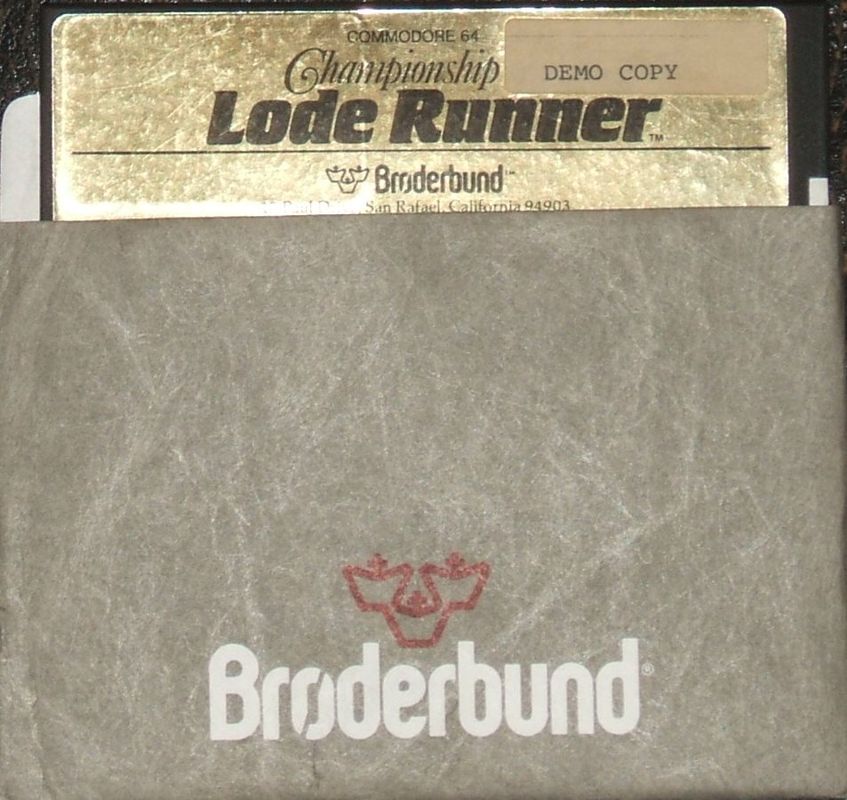 Championship Lode Runner cover or packaging material - MobyGames