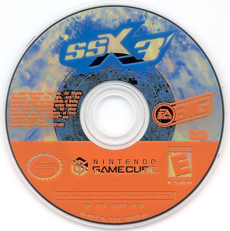 SSX 3 cover or packaging material - MobyGames