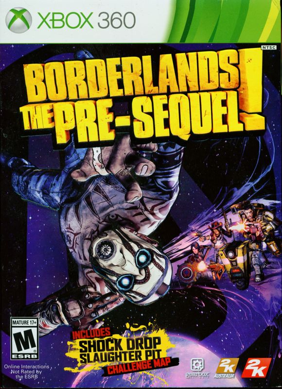 Borderlands: The Pre-Sequel! cover or packaging material - MobyGames