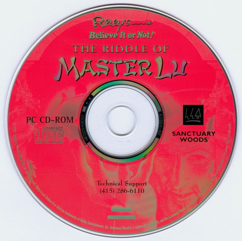 Ripley's Believe It or Not!: The Riddle of Master Lu cover or packaging ...
