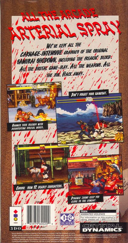 Samurai Shodown cover or packaging material - MobyGames