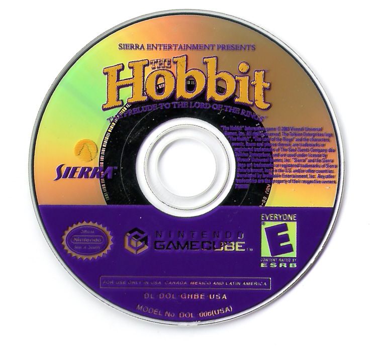 The Hobbit cover or packaging material - MobyGames