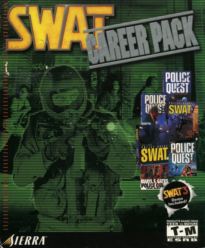 SWAT Career Pack cover or packaging material - MobyGames