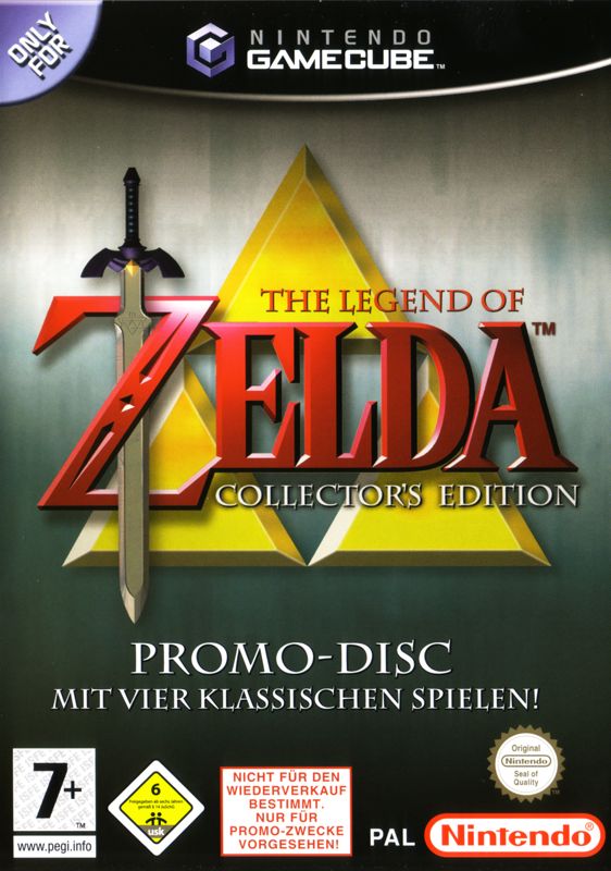 The Legend of Zelda: Collector's Edition cover or packaging material ...