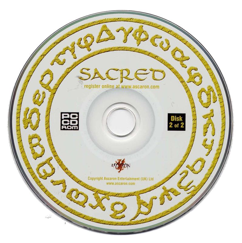 Sacred cover or packaging material - MobyGames