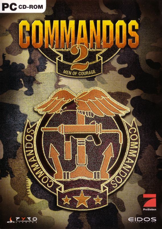Commandos 2: Men of Courage cover or packaging material - MobyGames