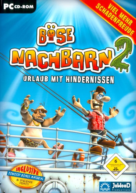 Neighbors from Hell: On Vacation cover or packaging material - MobyGames