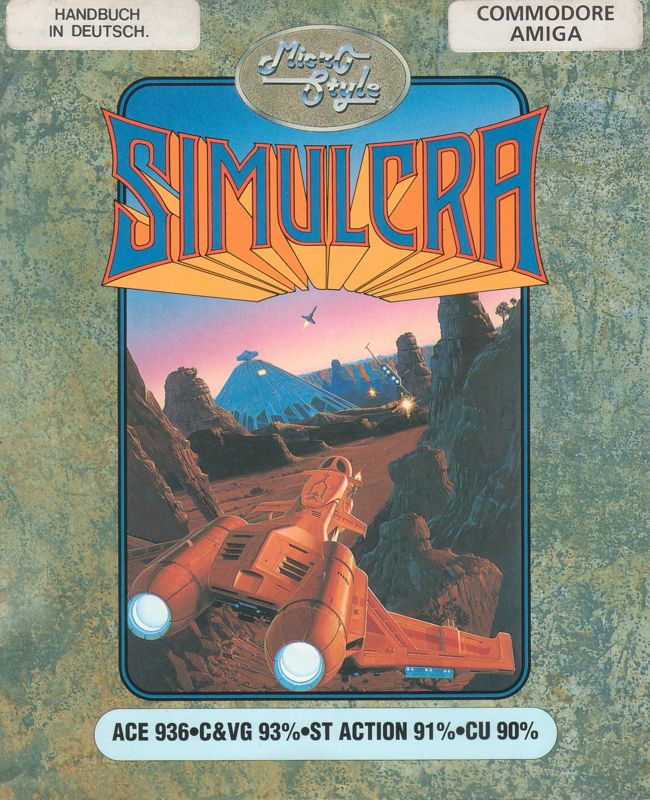 Simulcra cover or packaging material - MobyGames