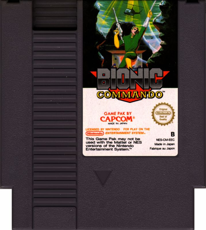 Bionic Commando cover or packaging material - MobyGames