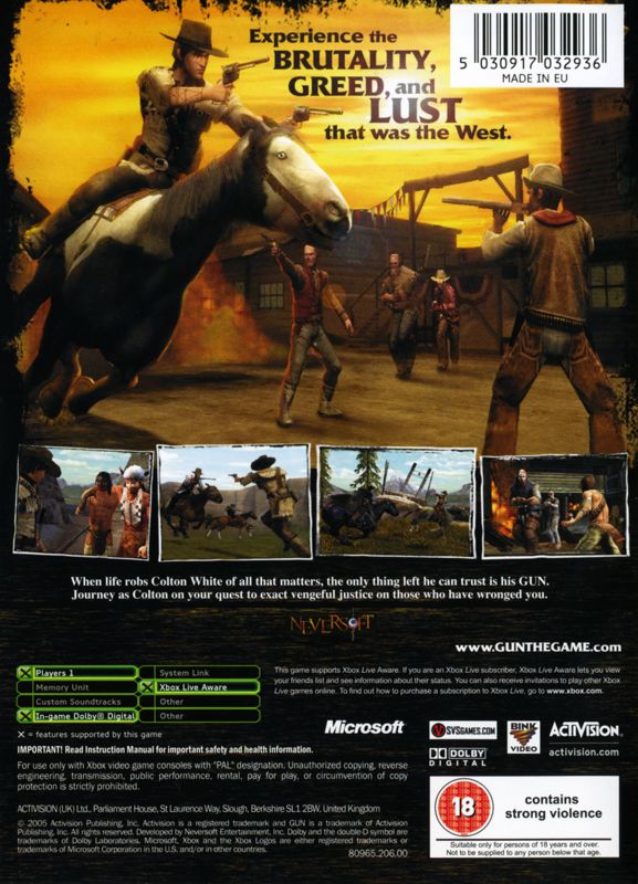 Gun cover or packaging material - MobyGames