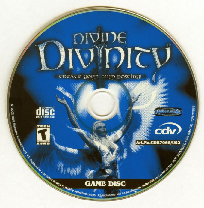 Divine Divinity cover or packaging material - MobyGames