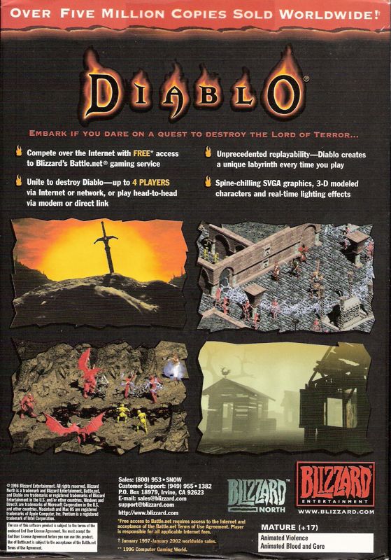 Diablo cover or packaging material - MobyGames