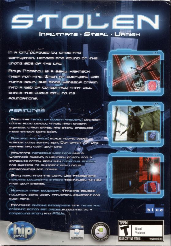 Stolen cover or packaging material - MobyGames