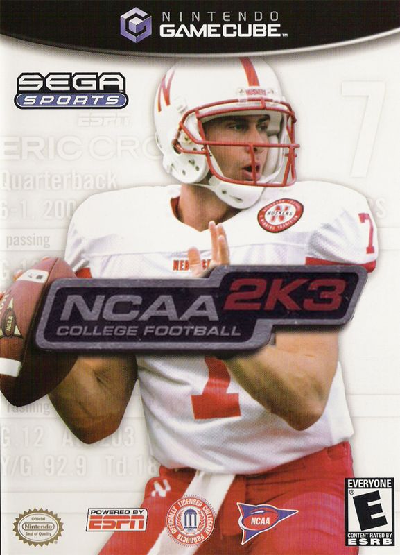 NCAA College Football 2K3 cover or packaging material - MobyGames