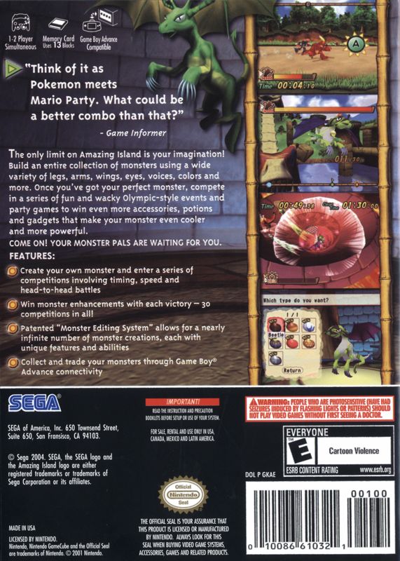 Amazing Island cover or packaging material - MobyGames