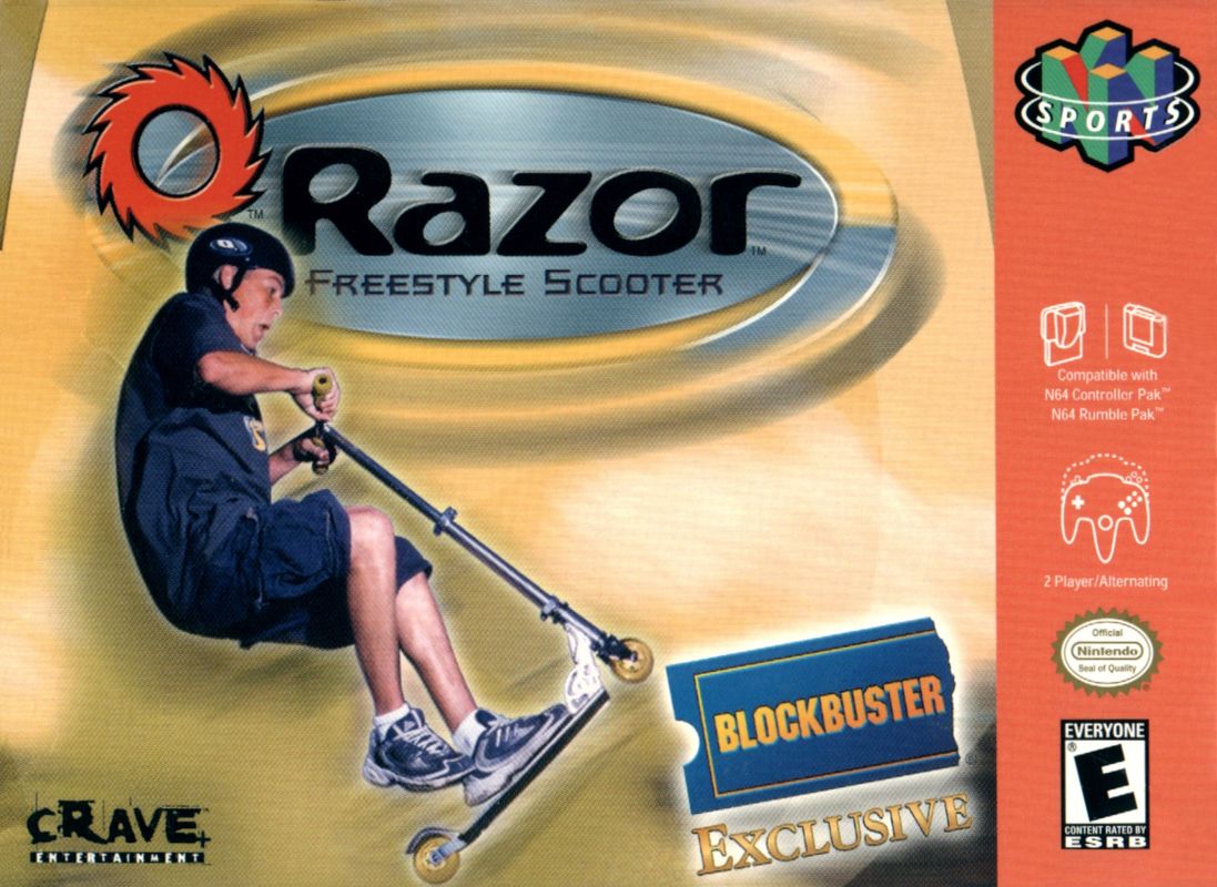 Razor Freestyle Scooter cover or packaging material - MobyGames