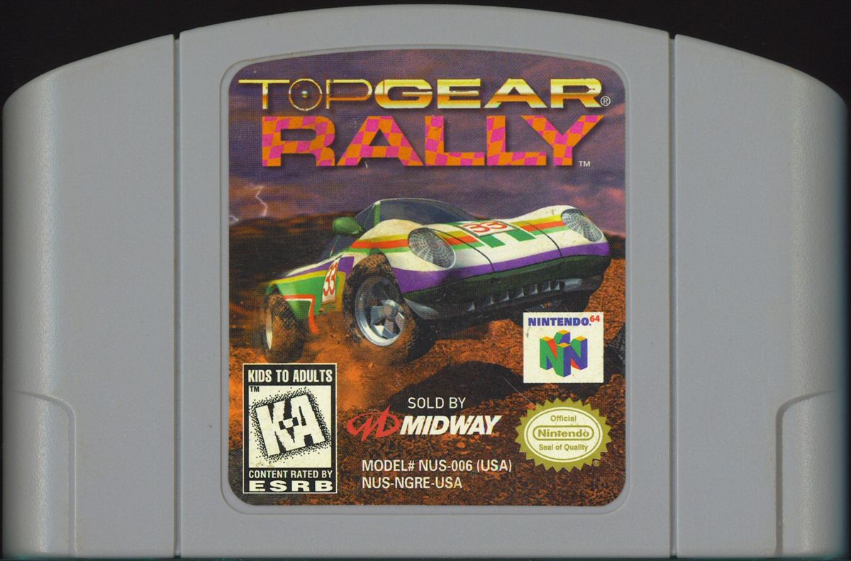Top Gear Rally cover or packaging material - MobyGames