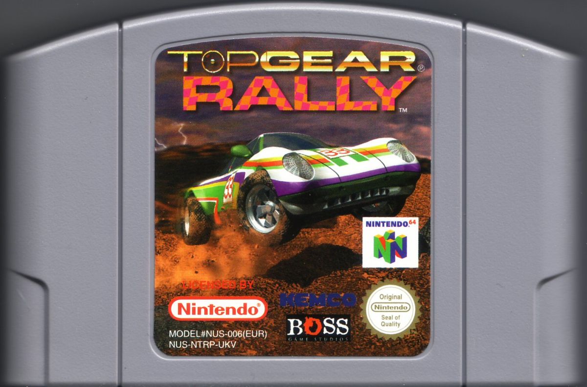 Top Gear Rally cover or packaging material - MobyGames