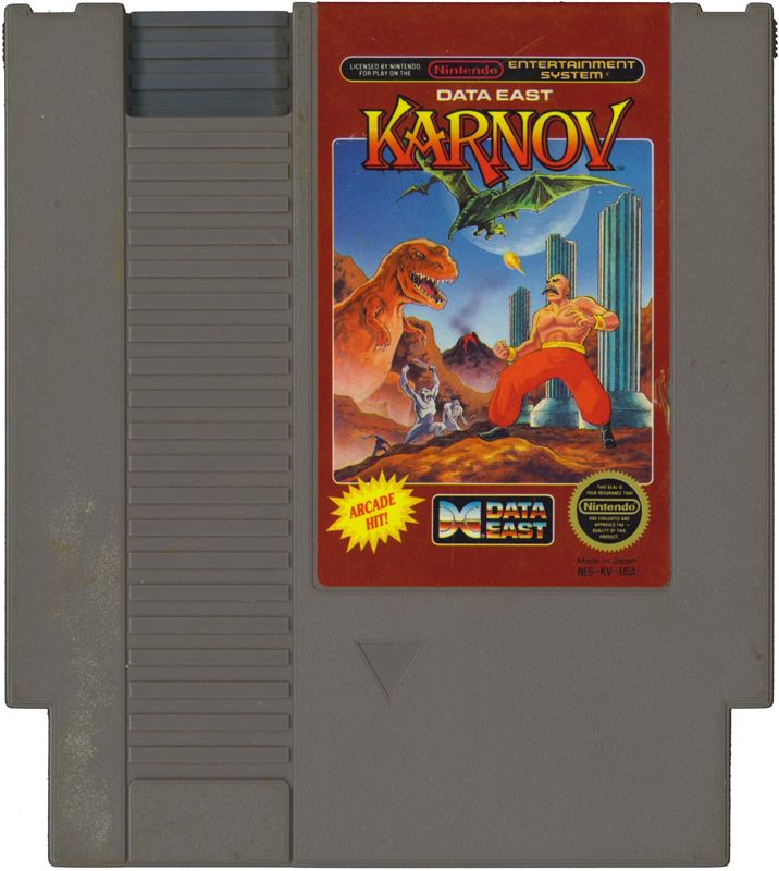 Karnov cover or packaging material - MobyGames