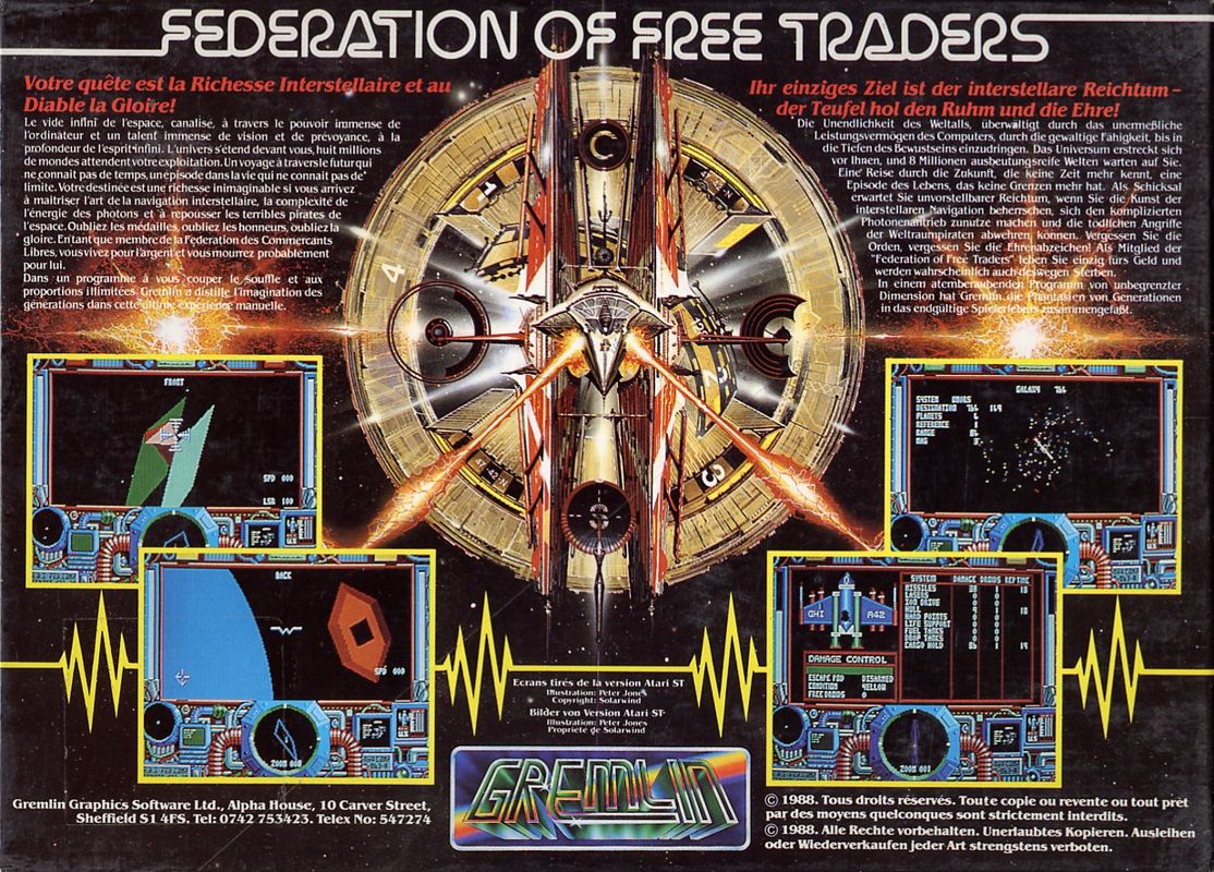 Federation cover or packaging material - MobyGames