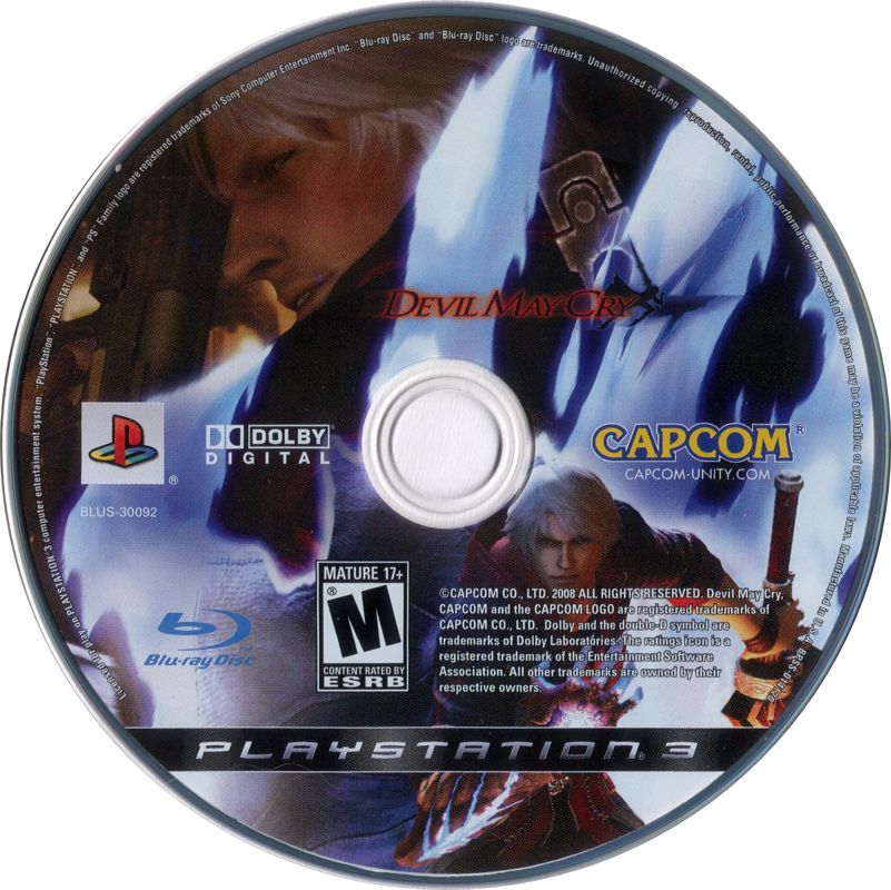 Devil May Cry 4 cover or packaging material - MobyGames