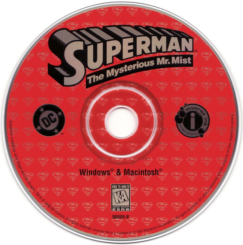 Superman: The Mysterious Mr. Mist cover or packaging material - MobyGames