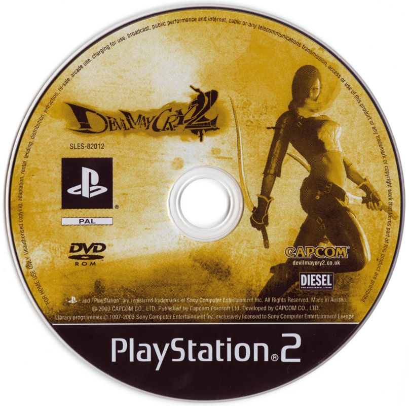 Devil May Cry 2 cover or packaging material - MobyGames