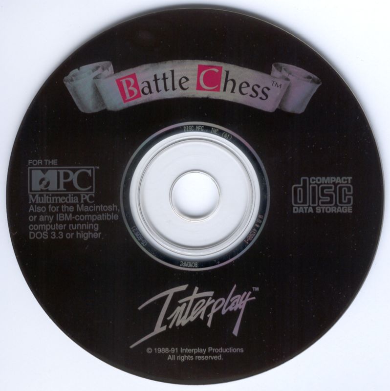 Battle Chess: Enhanced CD-ROM cover or packaging material - MobyGames