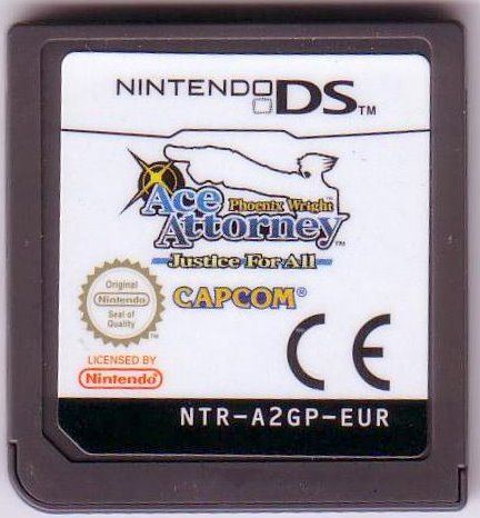 Phoenix Wright: Ace Attorney - Justice for All cover or packaging ...