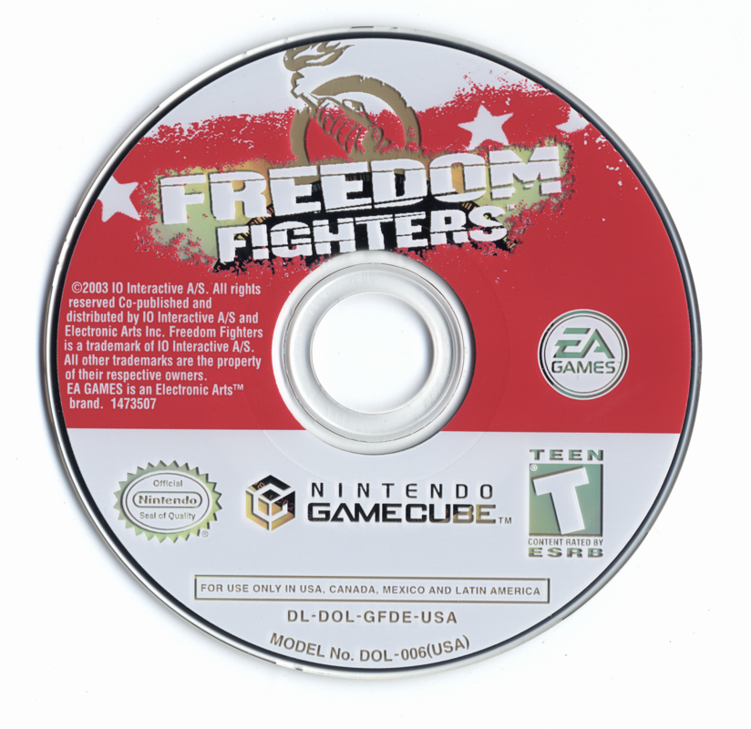 Freedom Fighters cover or packaging material - MobyGames