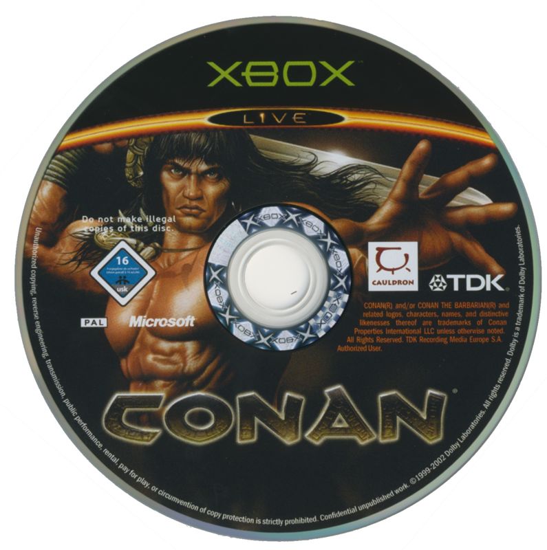 Conan cover or packaging material - MobyGames