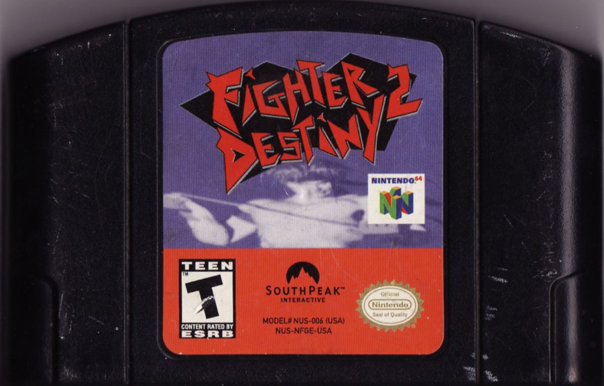 Fighter Destiny 2 cover or packaging material - MobyGames