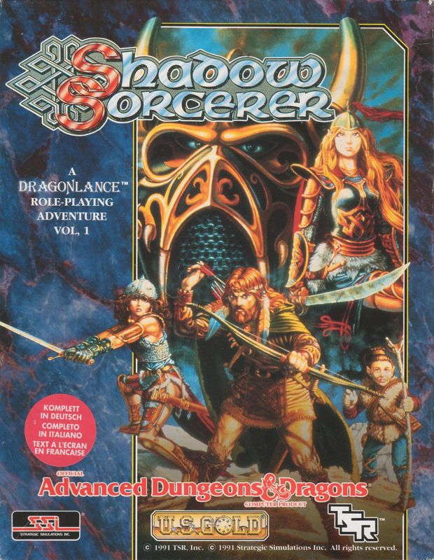 Shadow Sorcerer cover or packaging material - MobyGames