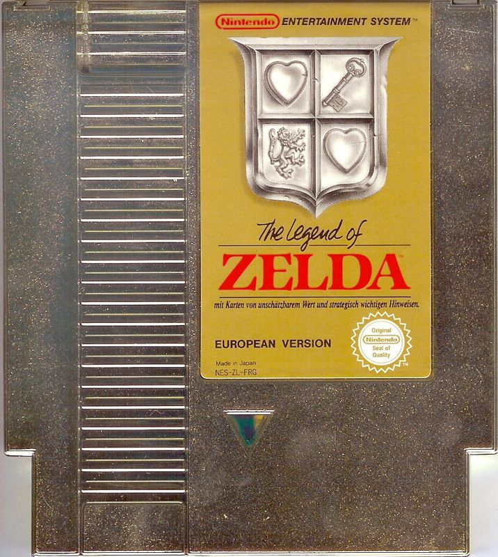 The Legend of Zelda cover or packaging material - MobyGames