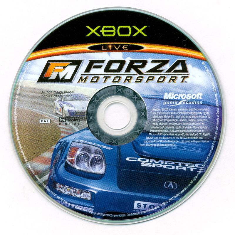 Forza Motorsport cover or packaging material - MobyGames