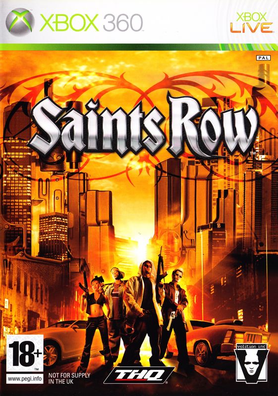 Saints Row cover or packaging material - MobyGames