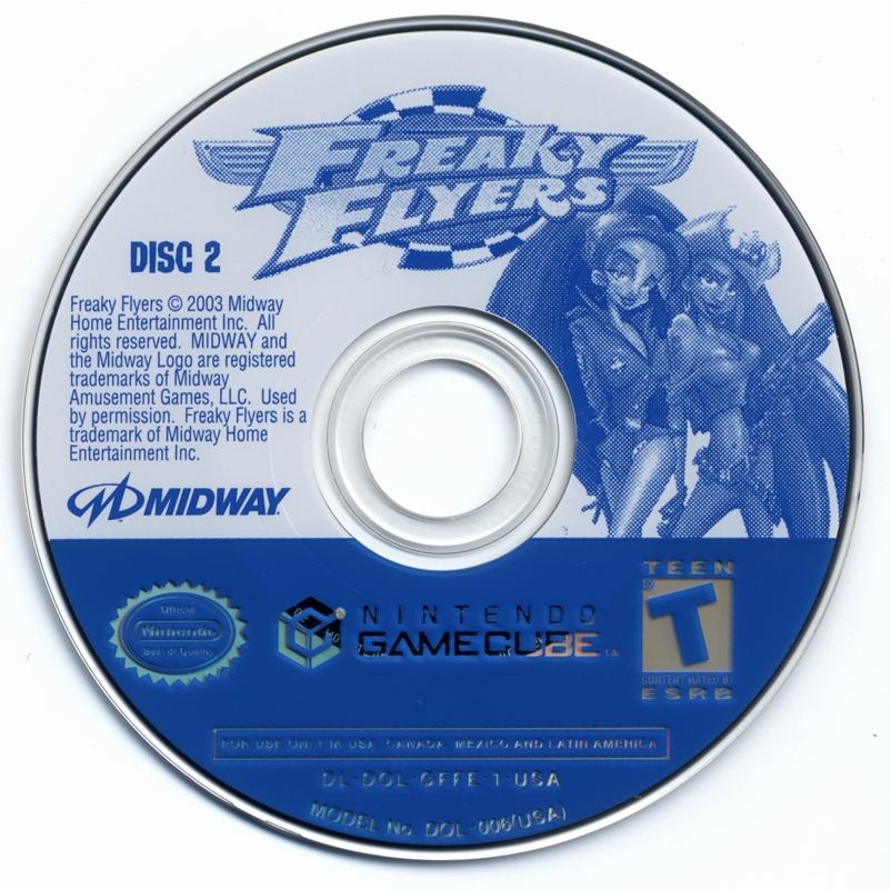 Freaky Flyers cover or packaging material - MobyGames