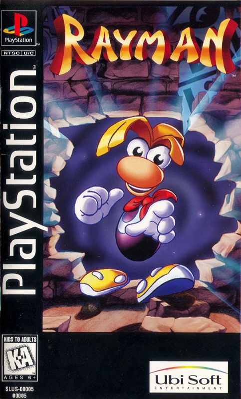Rayman cover or packaging material - MobyGames