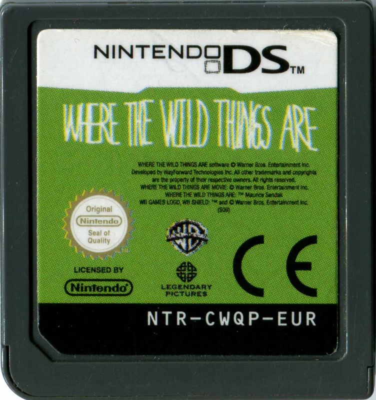 Where the Wild Things Are cover or packaging material - MobyGames