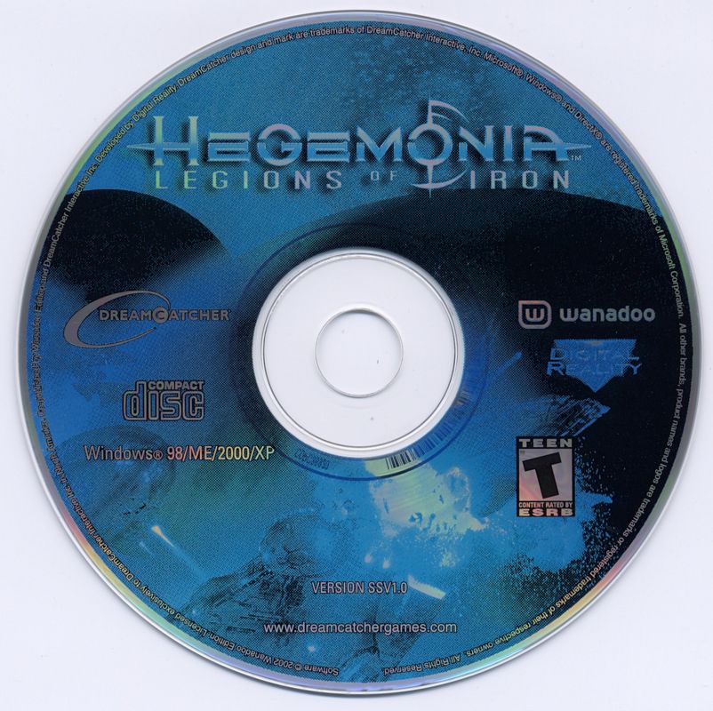 Hegemonia: Legions of Iron cover or packaging material - MobyGames