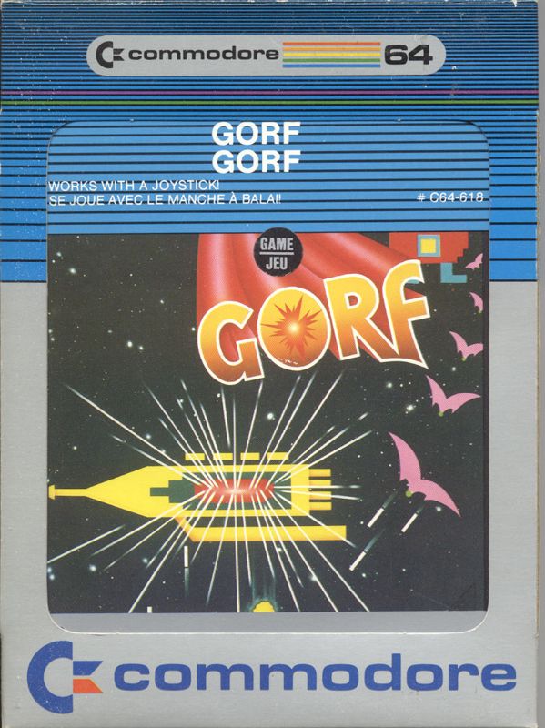Gorf cover or packaging material - MobyGames