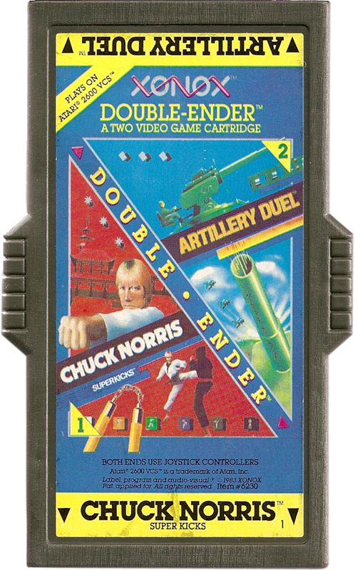 Xonox Double-Ender: Artillery Duel and Chuck Norris Superkicks cover or ...