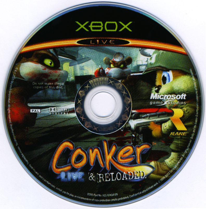 Conker: Live & Reloaded cover or packaging material - MobyGames