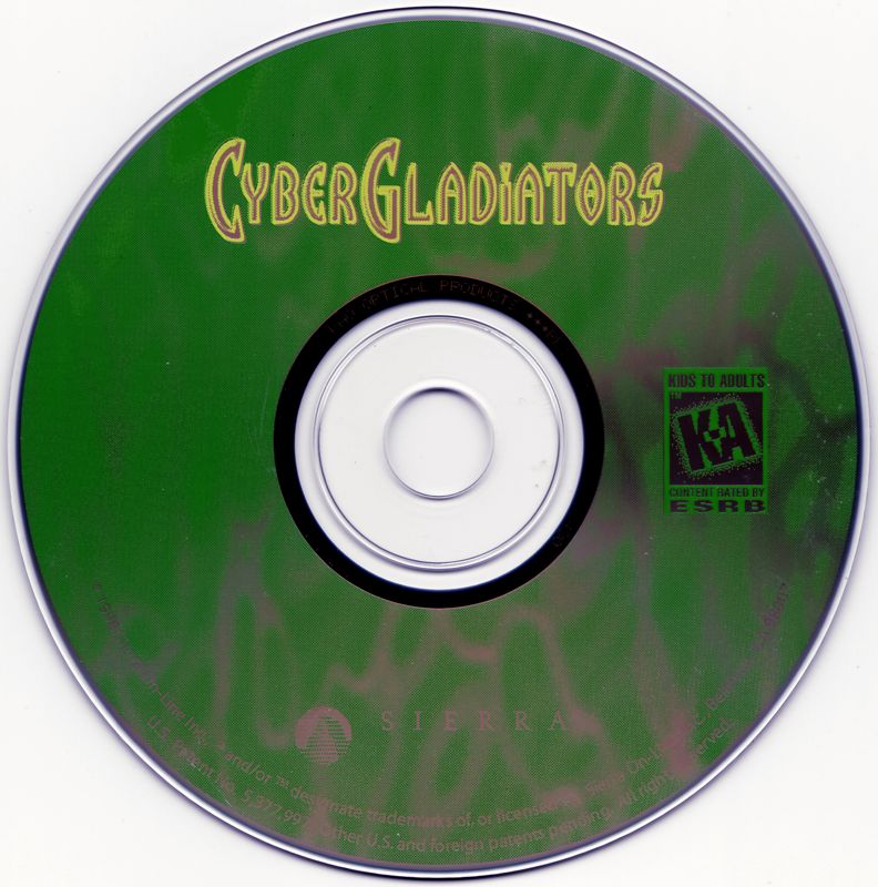 CyberGladiators cover or packaging material - MobyGames