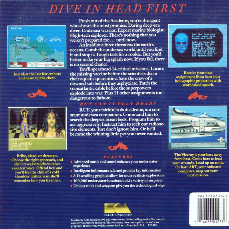 Return to Atlantis cover or packaging material - MobyGames