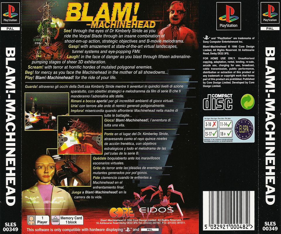 Machine Head cover or packaging material - MobyGames