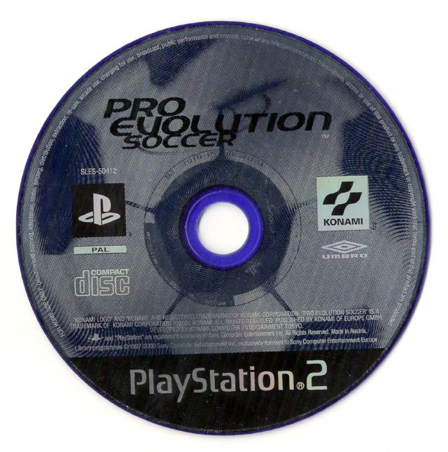 Pro Evolution Soccer cover or packaging material - MobyGames