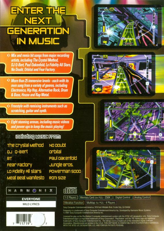 Frequency cover or packaging material - MobyGames