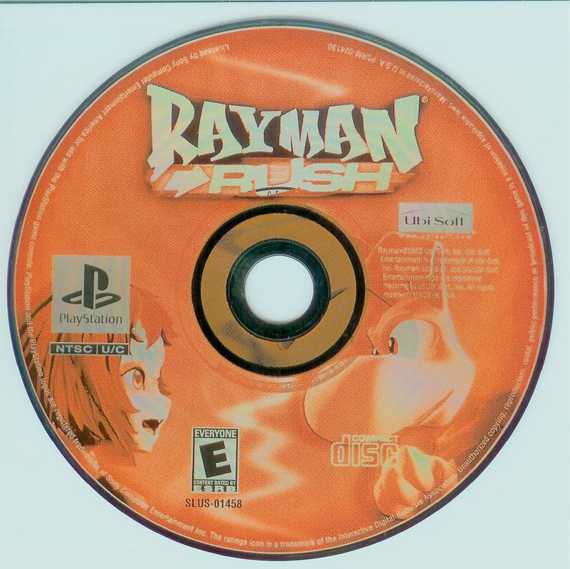 Rayman Rush cover or packaging material - MobyGames